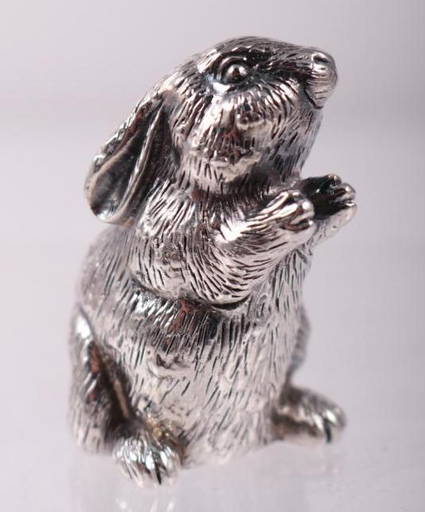 Sterling Silver Rabbit Figurine (#1083) on Jun 22, 2022 | Howard ...