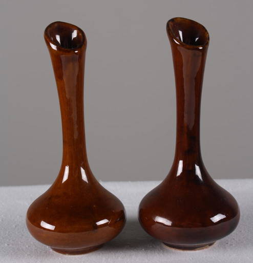 Pair Of Van Briggle Pottery Bud Vases