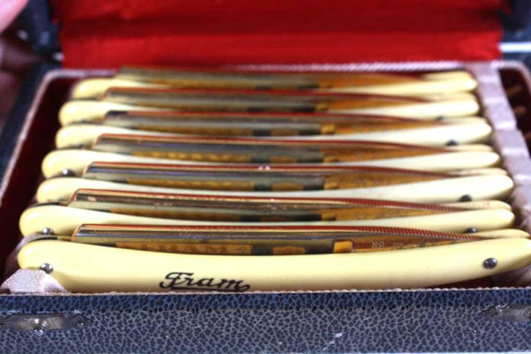 Seven Solingen Straight Razors