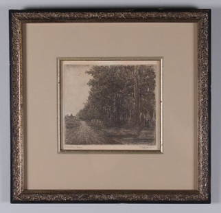 James Carl Hancock Signed Etchings