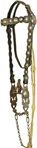 Tapia Silver Bridle & Eagle Spade Bit