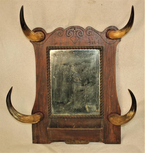 Horn Wall Mirror