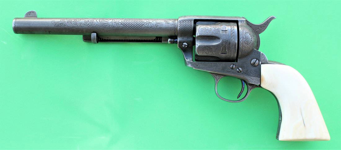 Striking Colt Revolver