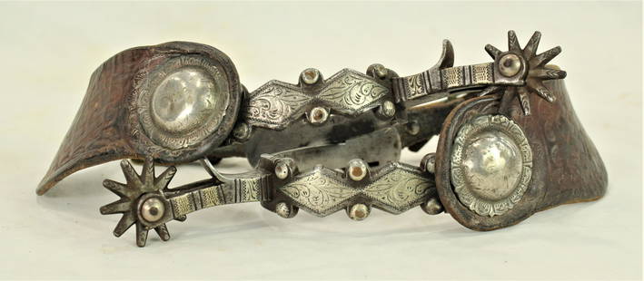 Visalia California Inlaid Spurs