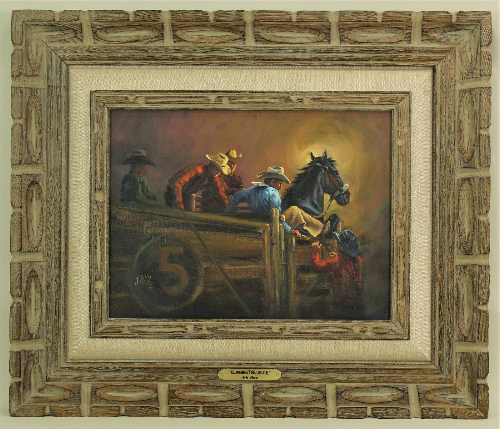 John Jones Oil Painting Auction