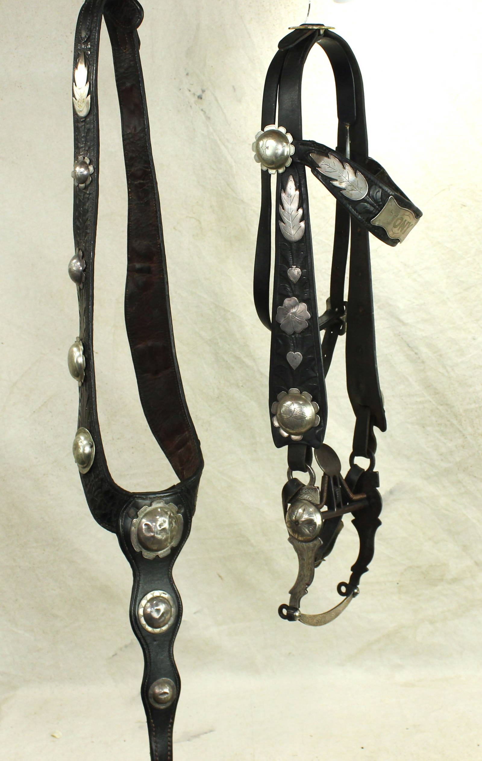 Beautiful Silver Bridle And Martingale Auction