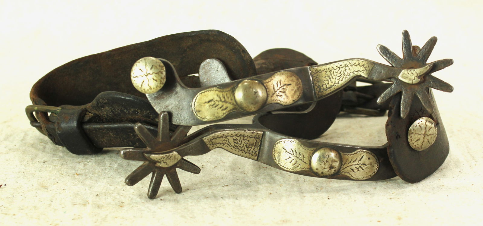 Oscar Crockett Spurs Auction