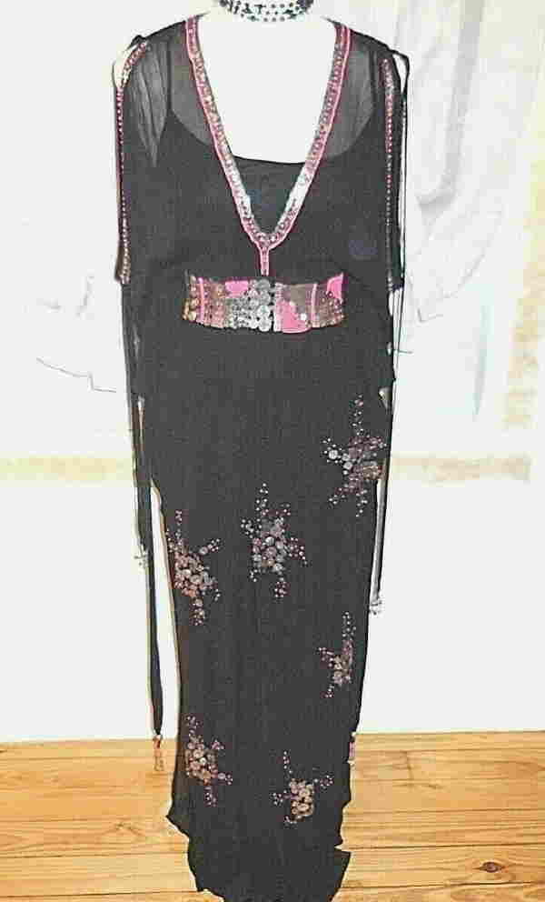 Monsoon London Silk Beaded Butterfly Boho Gown Sz S (#0107) on Jul 18 ...