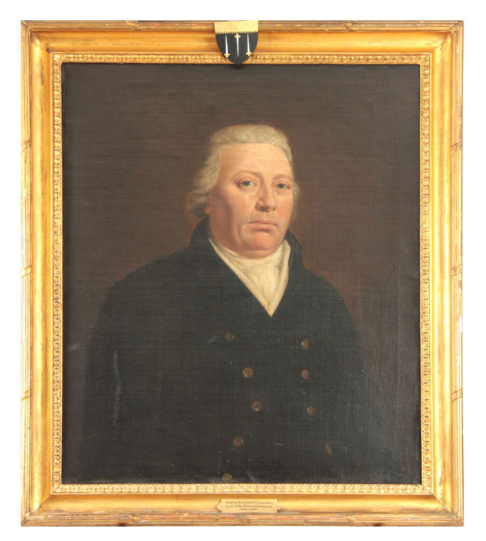 A GEORGE II PORTRAIT. OIL ON CANVAS. with plaque o - Mar 27, 2020 ...