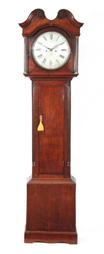James Brown, Matlock. A George Iii Oak Longcase Cl