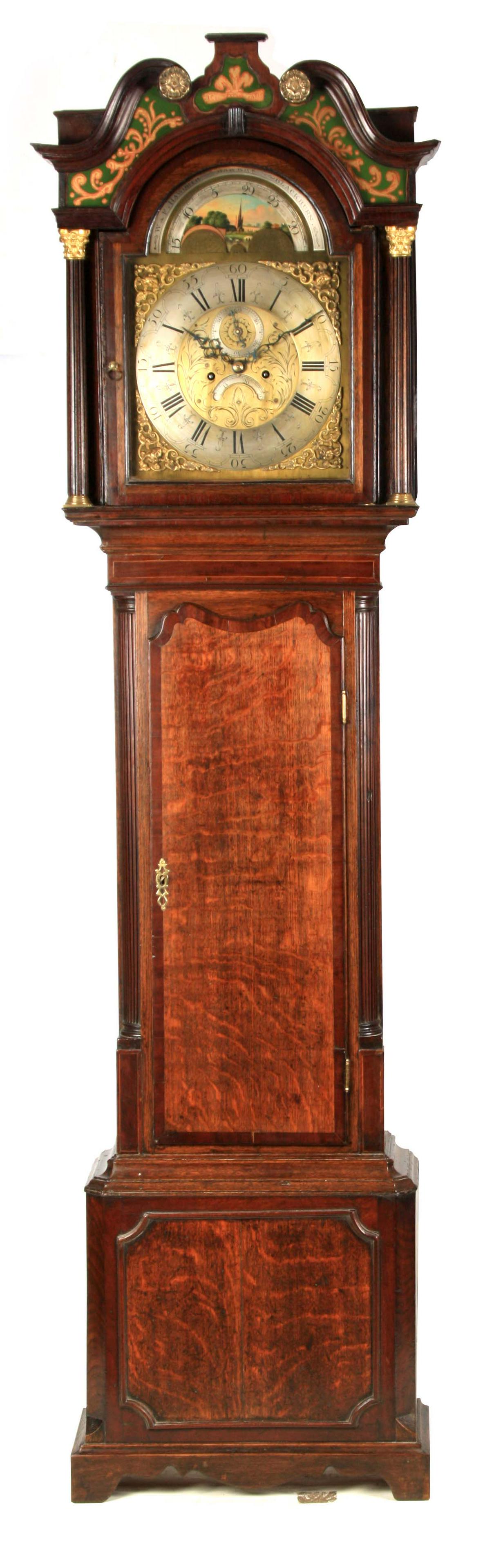 E. 19TH C. ENGLISH GEORGE III LONGCASE OAK CLOCK - Jan 17, 2021 ...