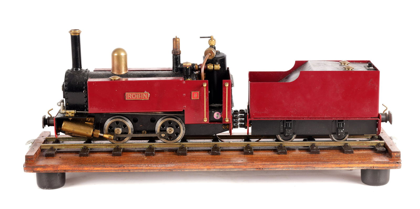 A LIVE STEAM O GAUGE MODEL 0-4-0 SADDLE TANK LOCOMOTIVE - Oct 22, 2021 ...