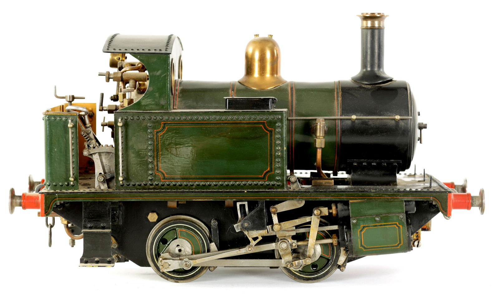 A GOOD QUALITY 3 1/2" GAUGE LIVE STEAM LOCOMOTIVE "TICH" (#0589) on May ...