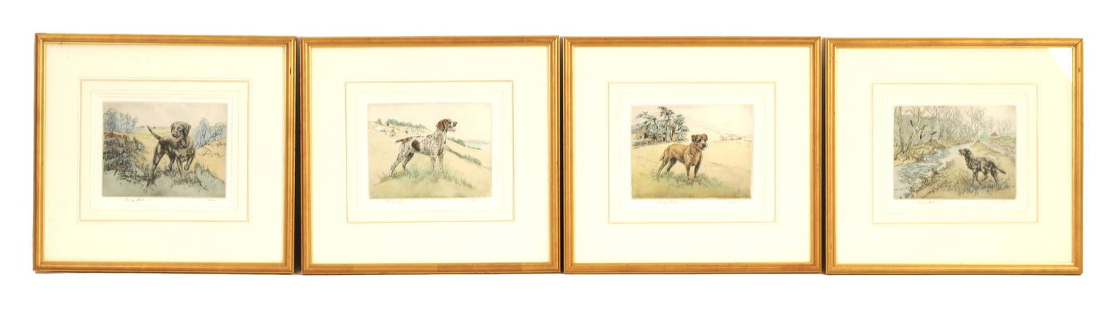 Henry Wilkinson. A Collection Of Four Signed Limited Edition Prints