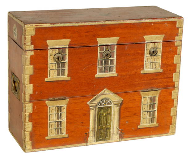 A 19TH CENTURY PAINTED MAHOGANY COUNTRY HOUSE BOX - Dec 01, 2022 ...