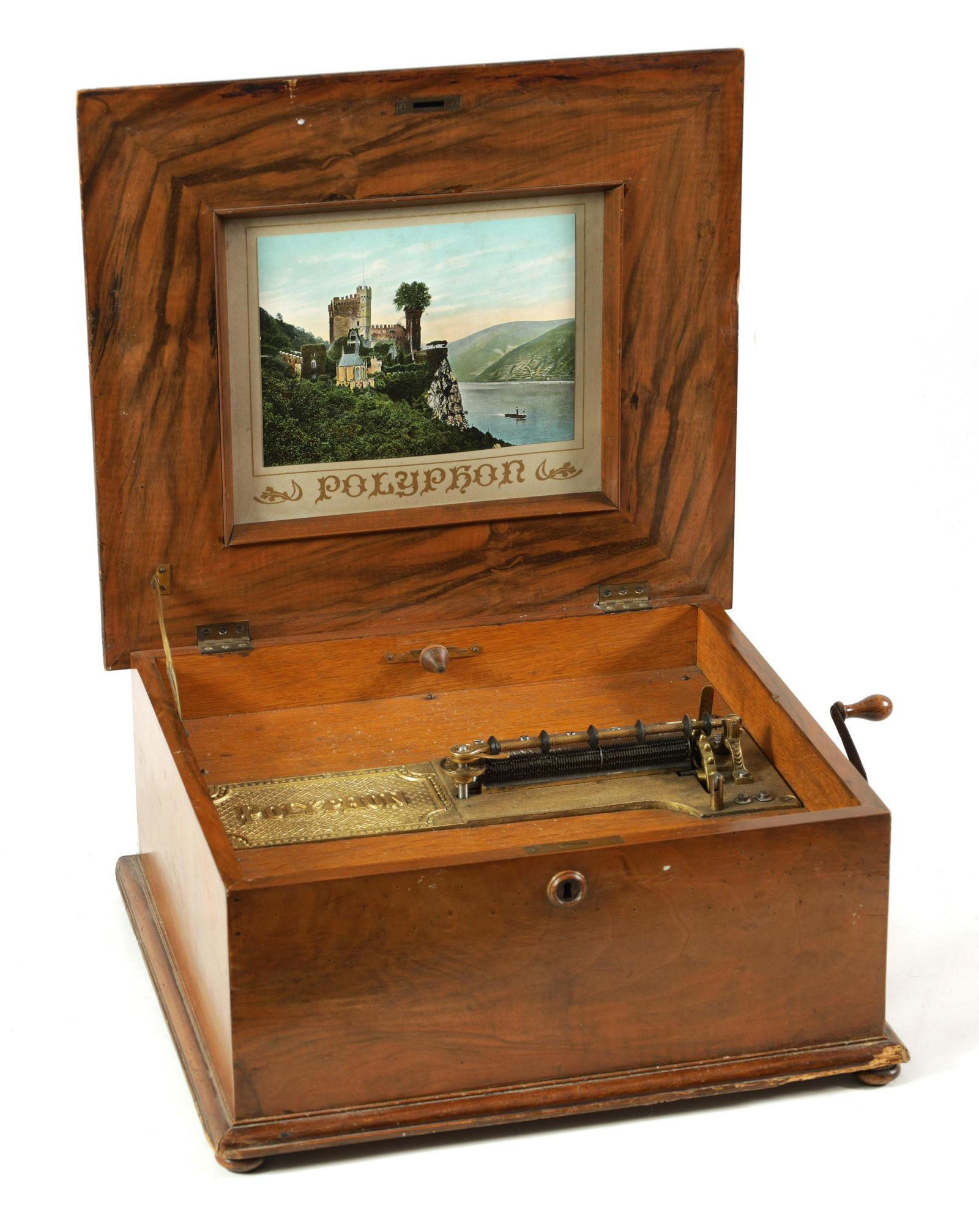 A LATE 19TH CENTURY WALNUT POLYPHON MUSIC BOX (#0292) on Jan 17, 2023 ...