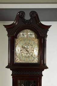 Herschede 9 Tube Grandfather Clock, Model 239
