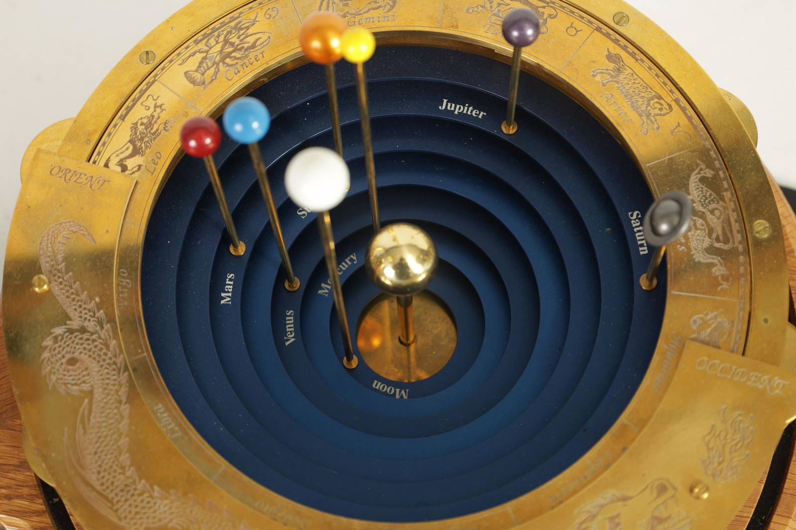 Almagest. An Electric Astronomical Clock And Orrery Auction