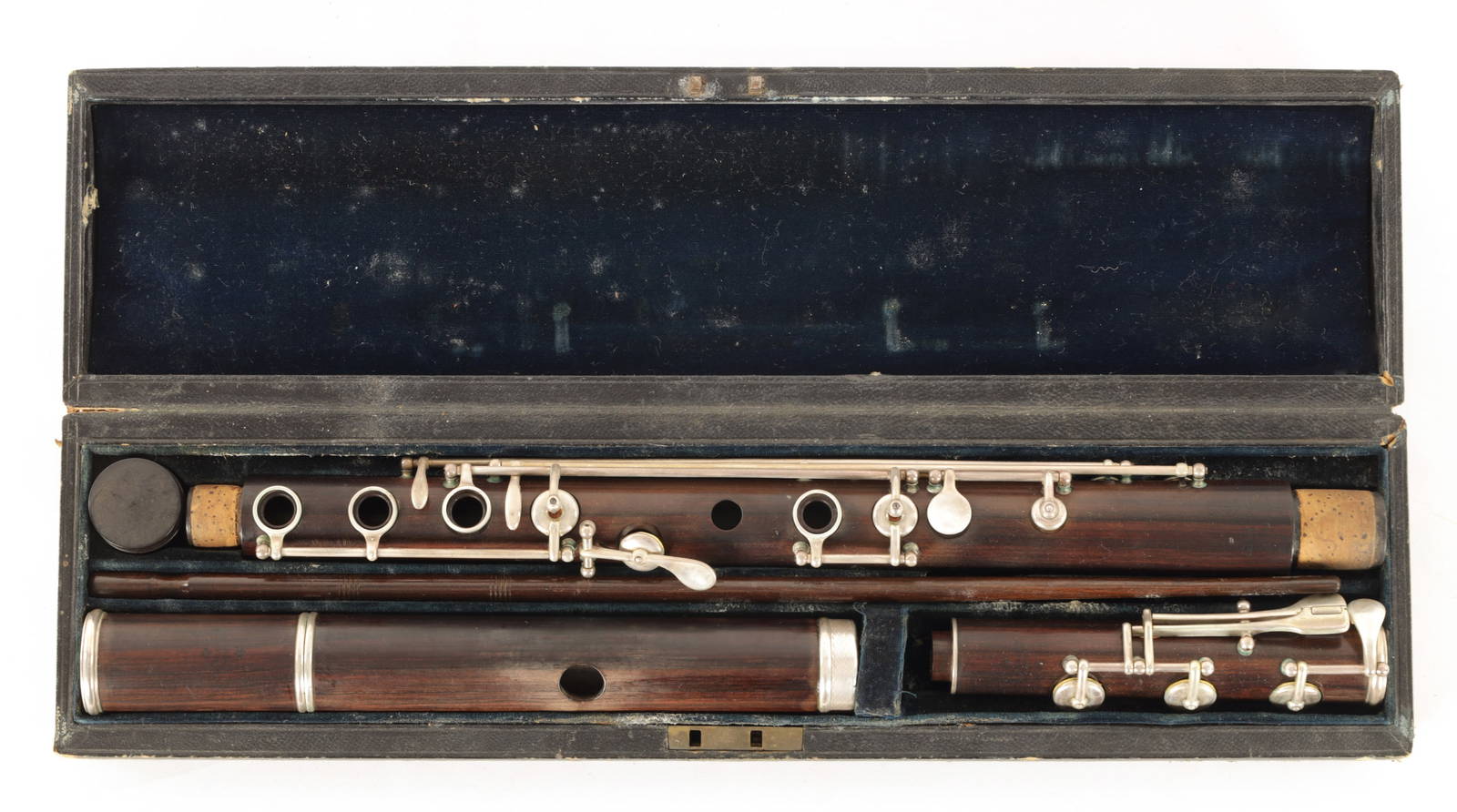 Rudall & Rose No 29. Early Cocus Wood And Silver Keywork Boehm System ...