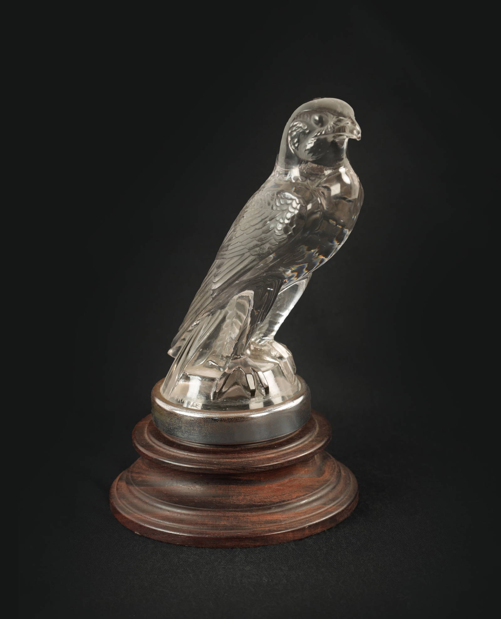 A Rene Lalique 'faucon' Clear And Frosted Glass Car Mascot Auction