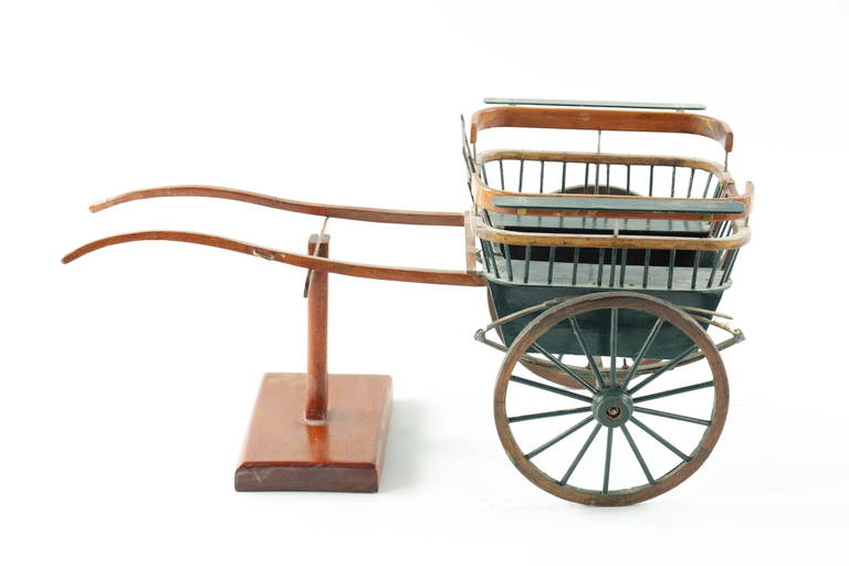 A Scratch Built Model Of A Governess Cart