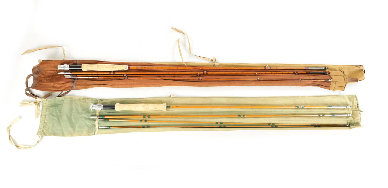 Two Vintage Hardy Fishing Rods Auction
