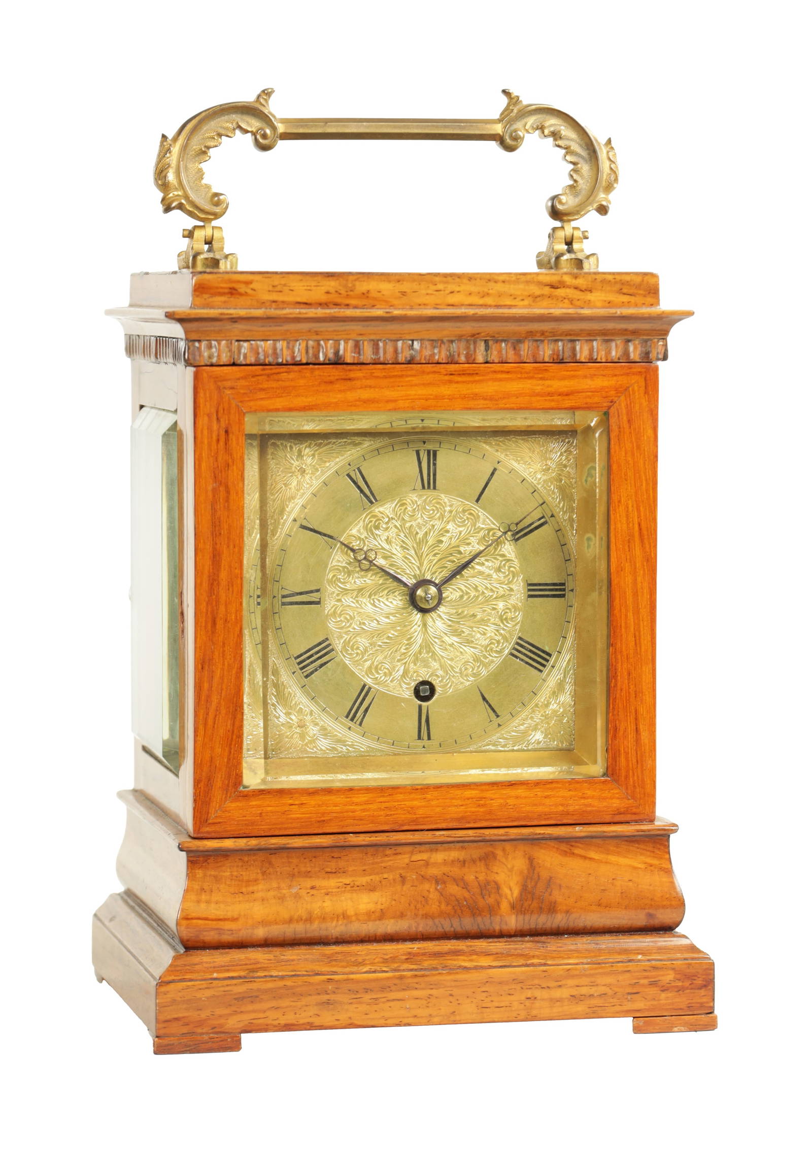 A Fine Regency Rosewood English Fusee Library Clock Auction