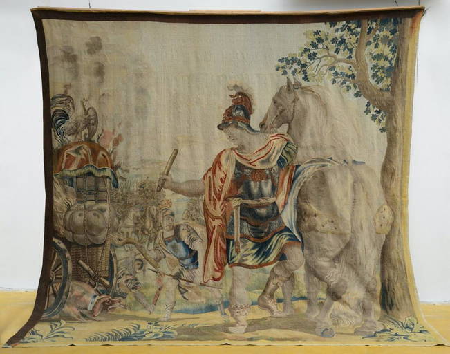 Tapestry 'Decius Mus', Brussels 17th century (302x307cm) - Oct 11, 2022 ...