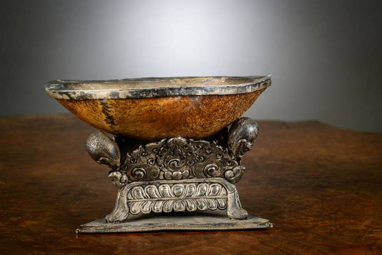 Kapala With Stand, Tibet (kapala 8x14.5cm)