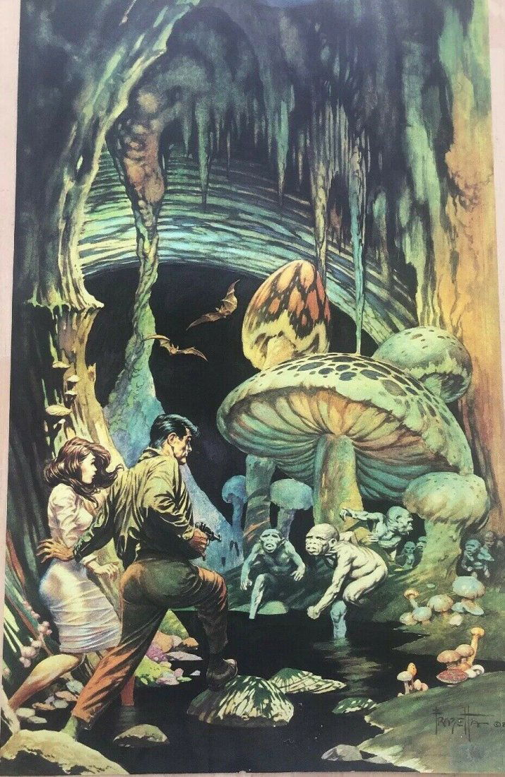 Frank Frazetta "the Secret People " Litho