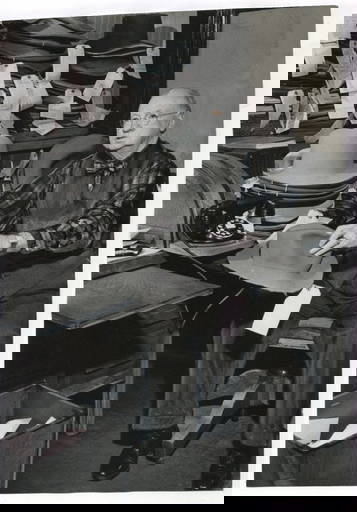 Original Photo Showing George Mac Lachlan Owner Of A Danbury Hat ...