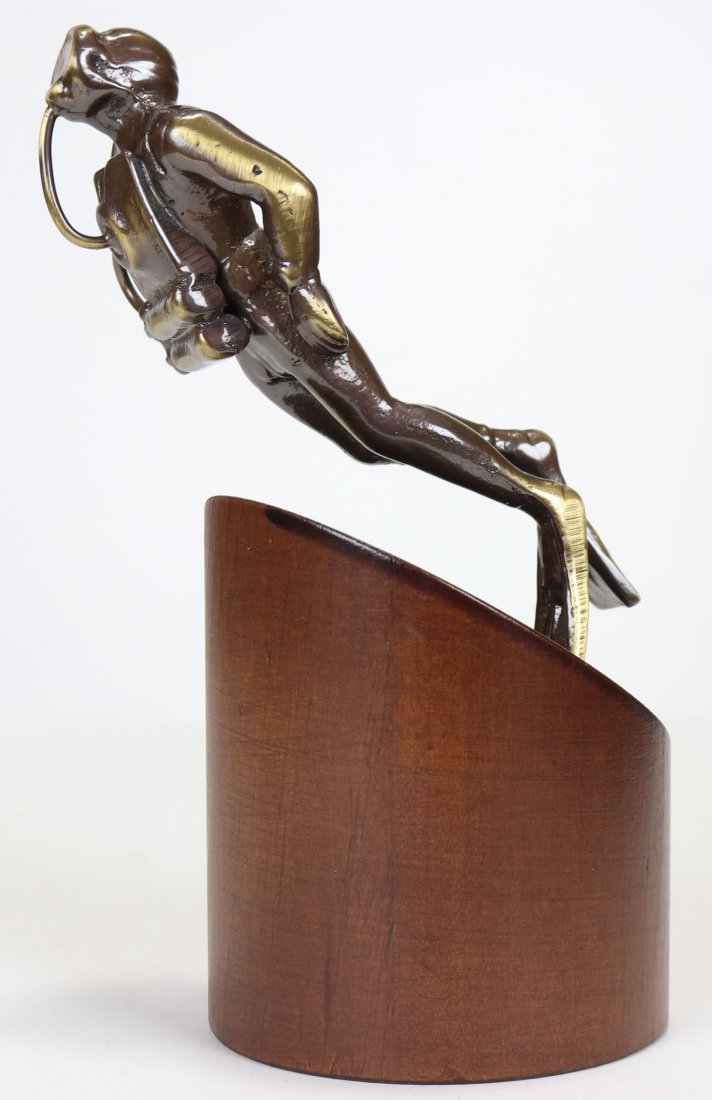 Brass Vintage Scuba Diver Desk Display / Trophy - Mar 14, 2020 | Nation ...