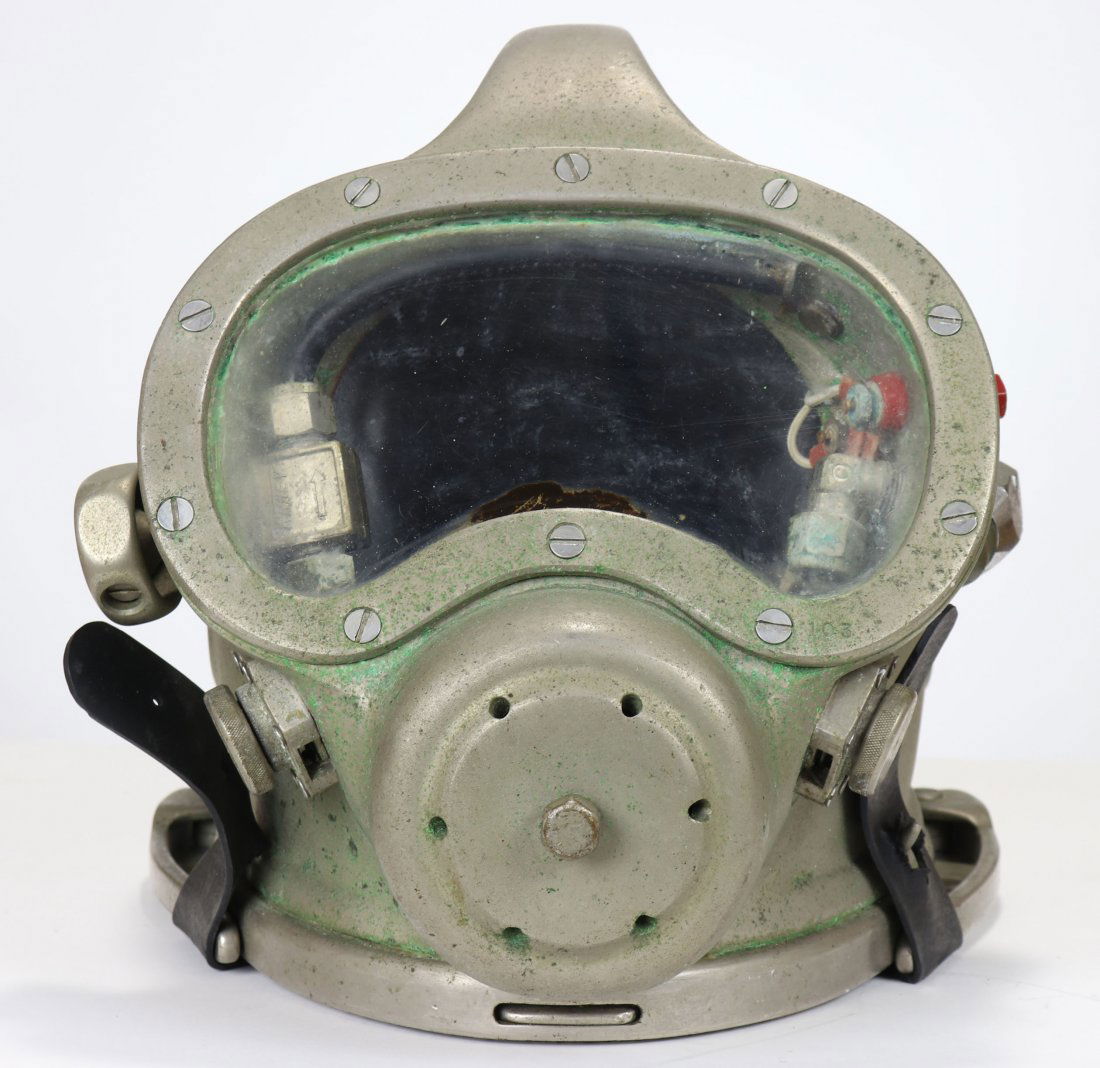 Rare Miller 100 Series Bronze Diving Helmet Circa 1970