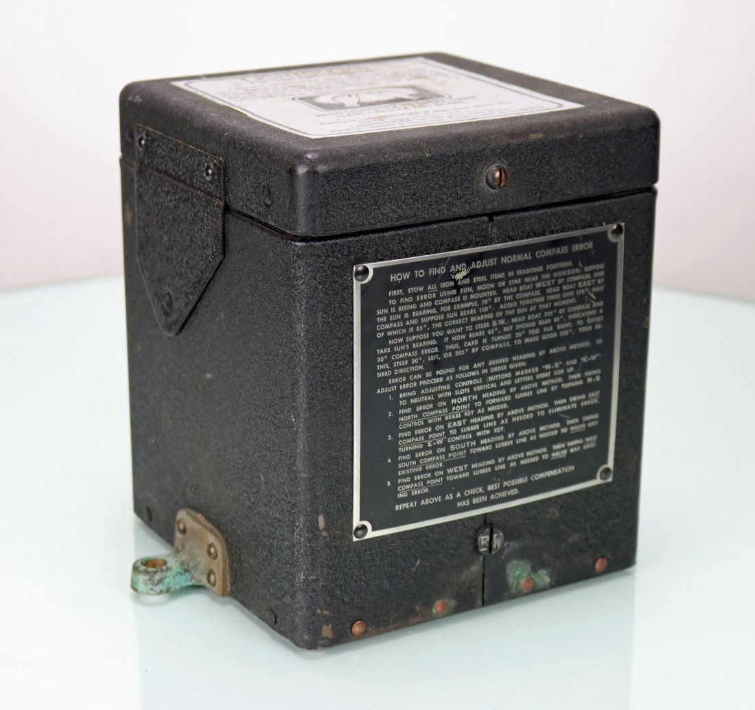 United States Navy Ships Deck Compass John Hand & Sons