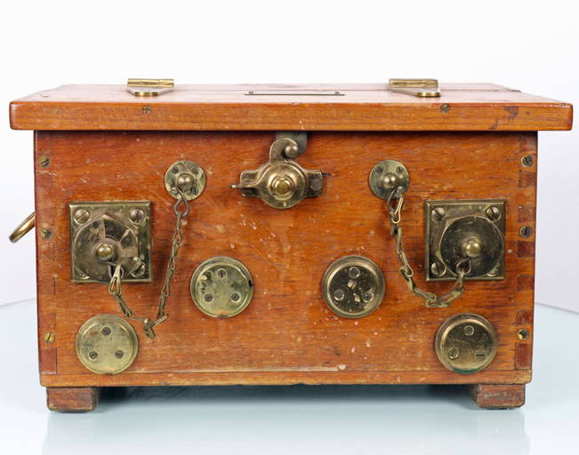 Siebe Gorman 2 Diver Wood Communications Box Nos