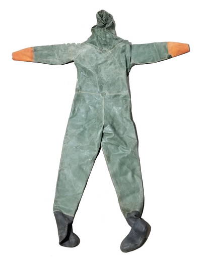 Vintage Aquala Dry Dive Suit Size Large