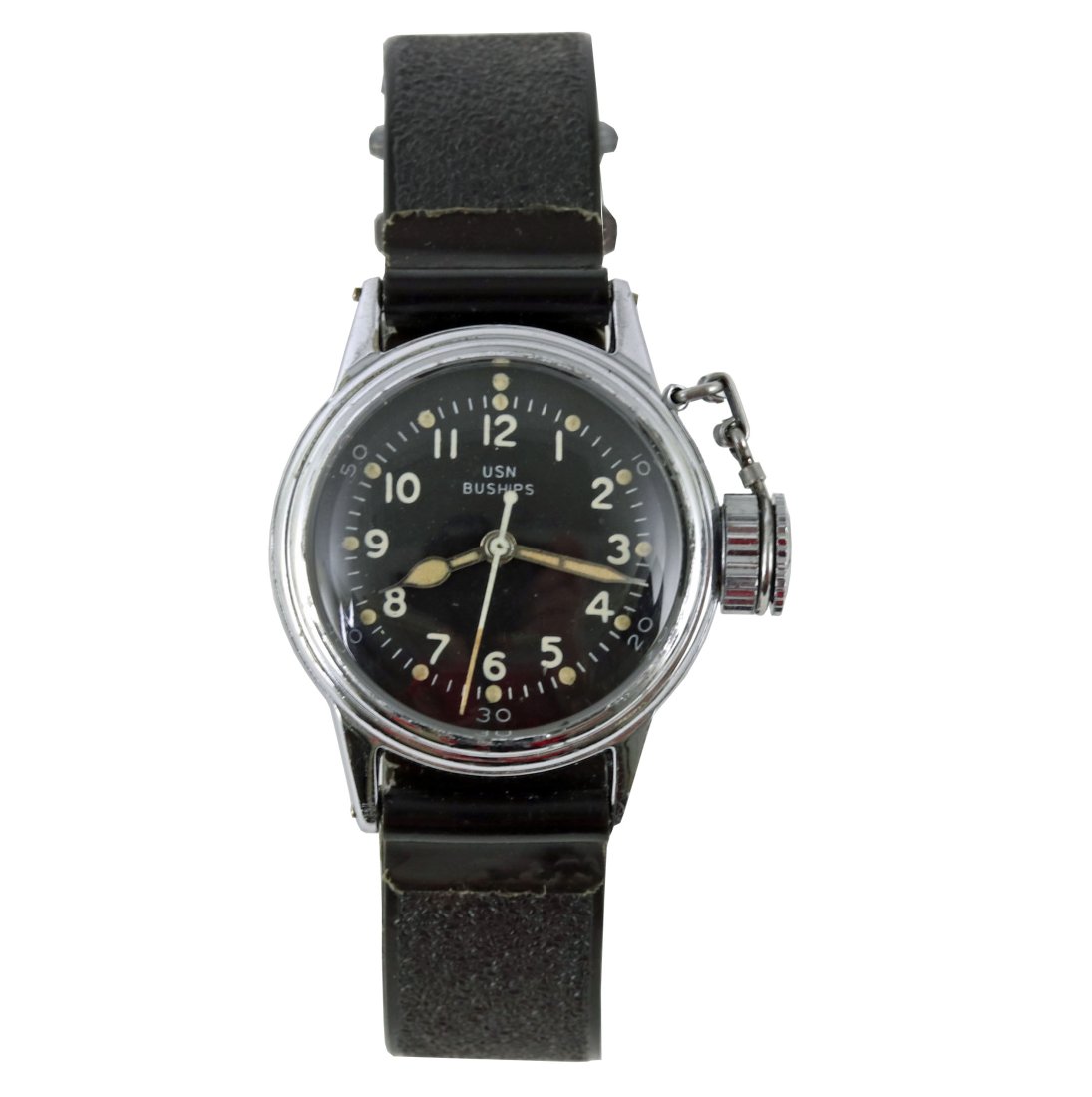 Rare Wwii Hamilton Usn Buships Canteen Divers Watch