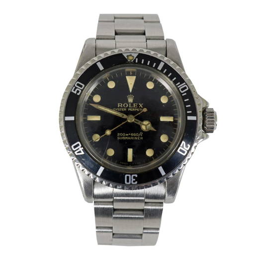 1964 Rolex Submariner 5513 Watch Owned By Us Navy Seal