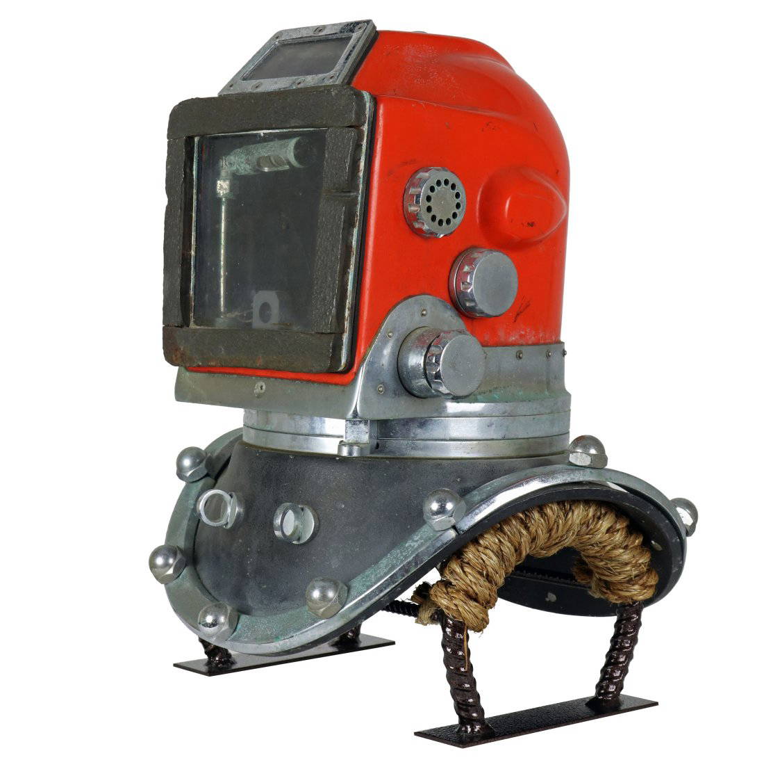 Mixed Gas Swindell Diving Helmet With Breastplate Auction