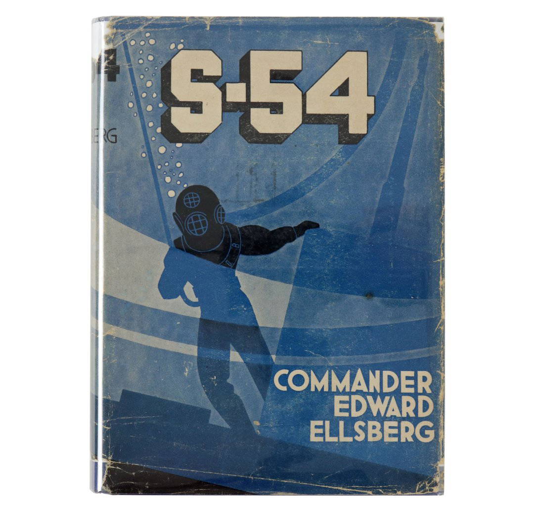 S-54 Commander Edward Ellsberg 1932 1st Edition Auction