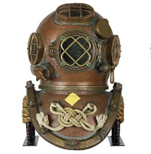 Rare 1916 Aj Morse & Son Us Navy Mark V Diving Helmet Auction