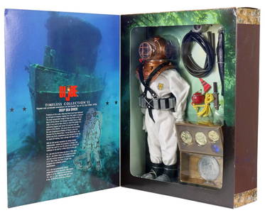 New In Box G.i. Joe Action Sailor W/ Diver 3 Piece Set Auction