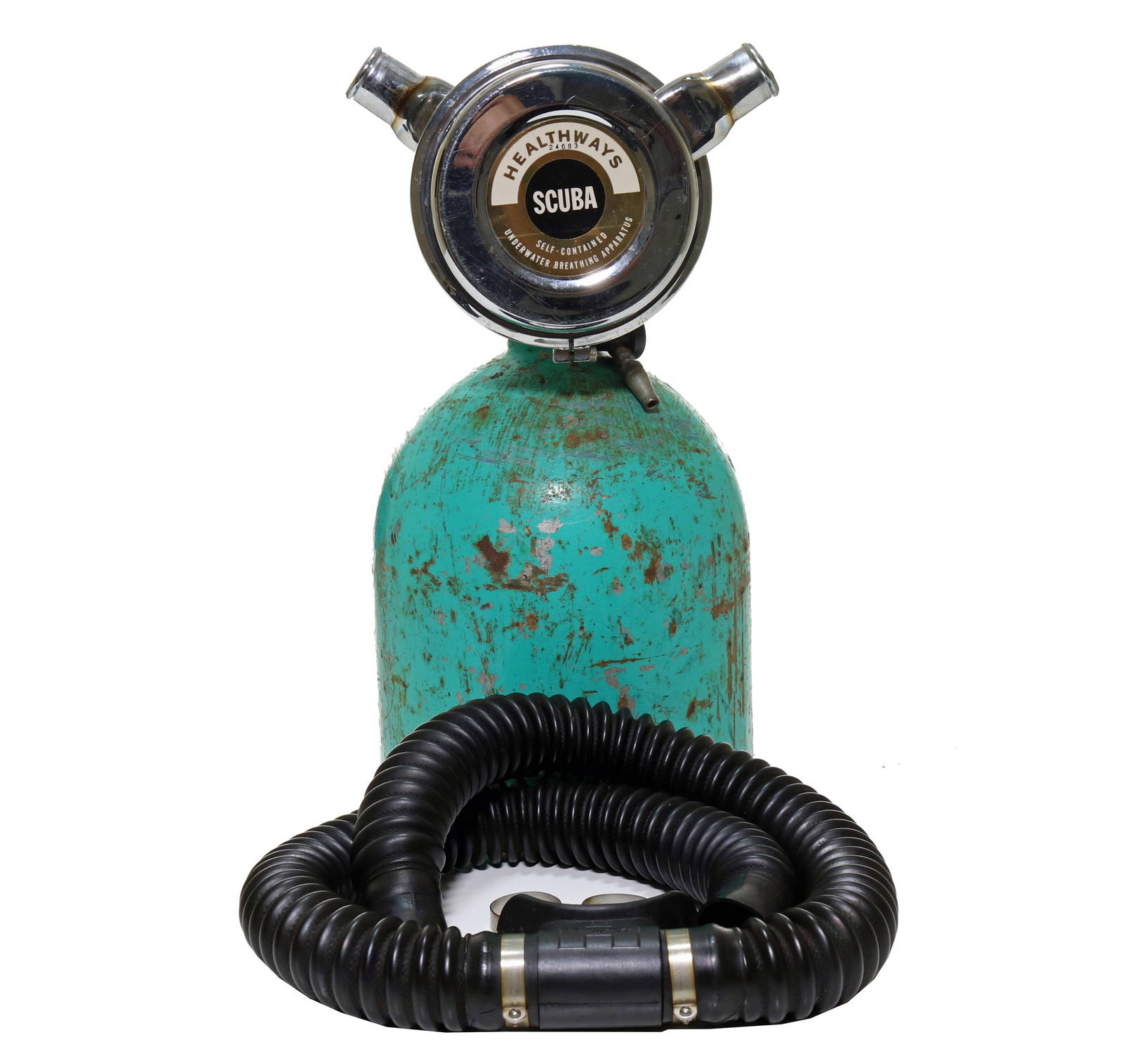Healthways Scuba Gold Double Hose Regulator Auction