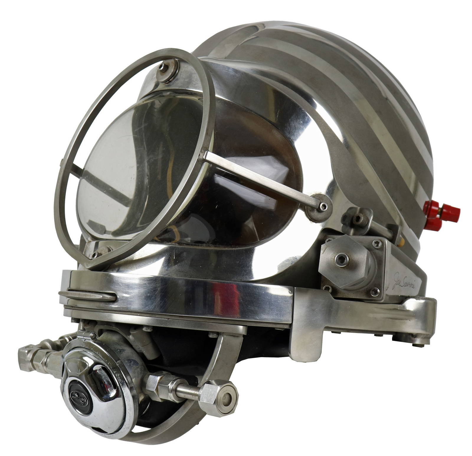 Rare Joe Savoie Diving Helmet With Demand Regulator Auction