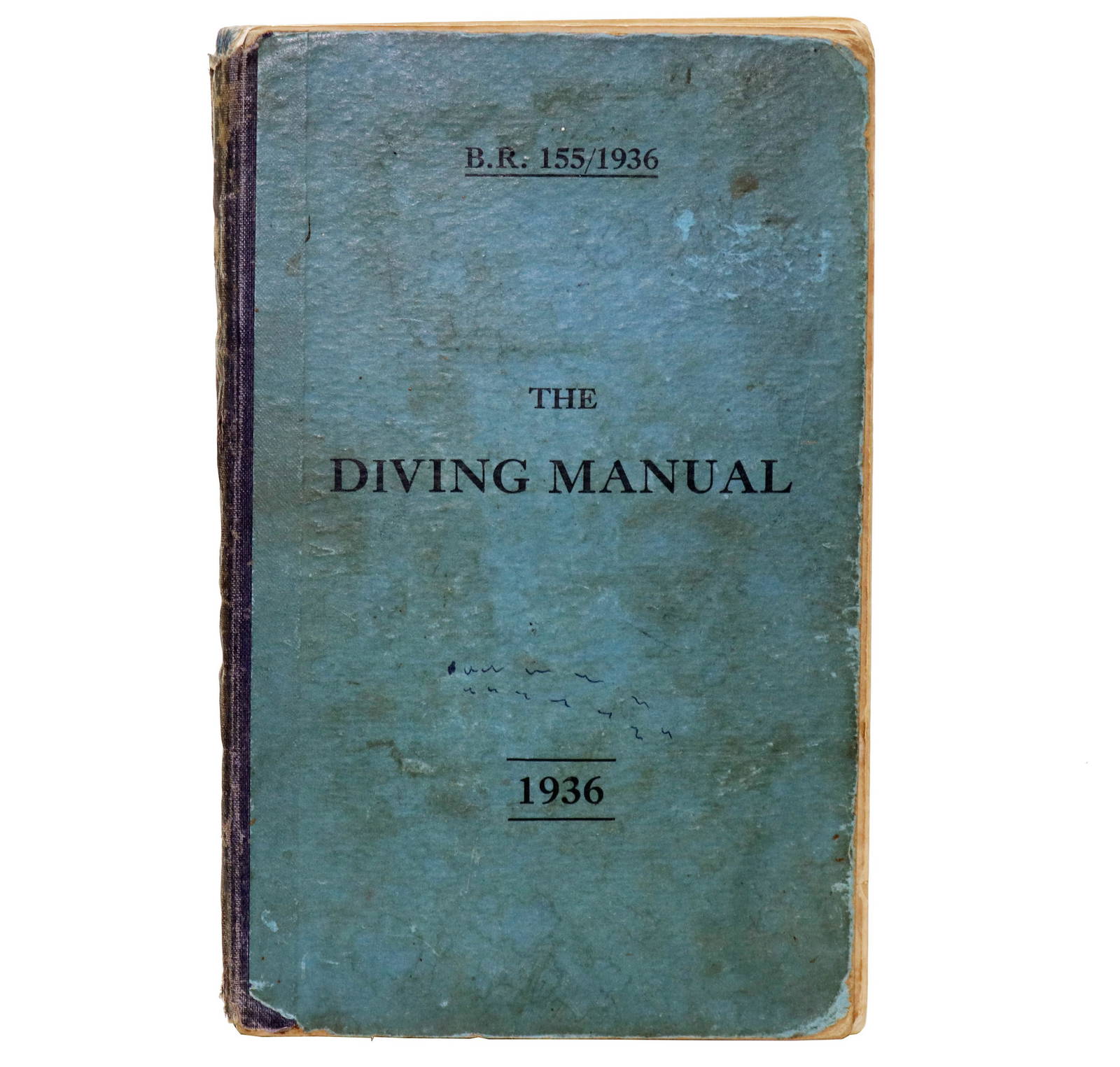 Original 1936 Royal Navy Diving Manual Auction