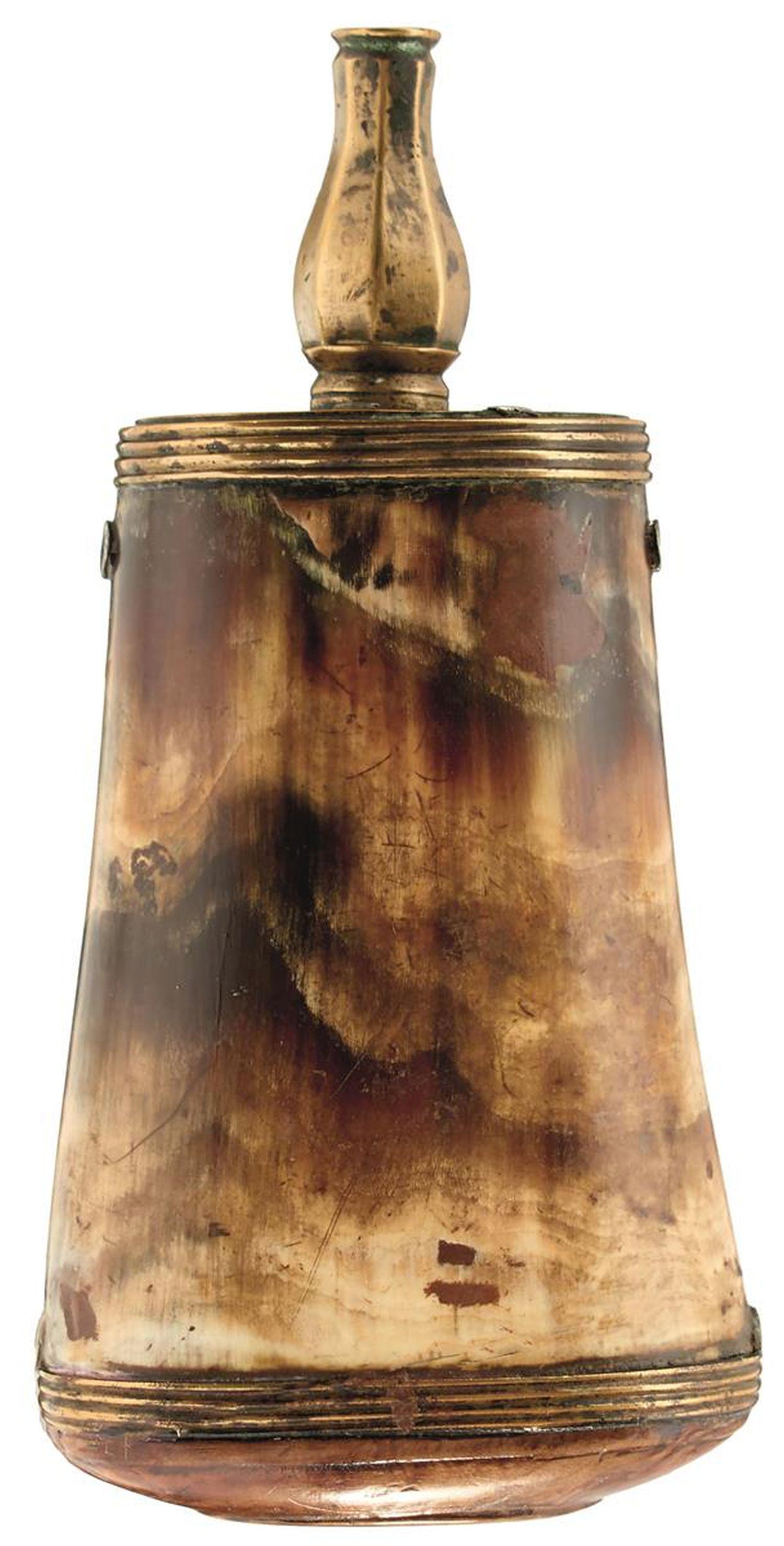 An 18th Century Italian Powder Flask