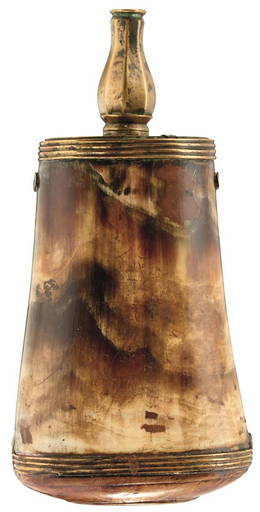 An 18th Century Italian Powder Flask