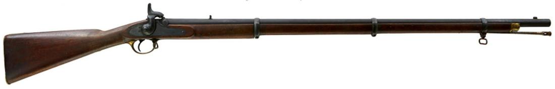 A .650 Calibre Pattern 1853 Percussion Three Band Enfield Native Issue ...