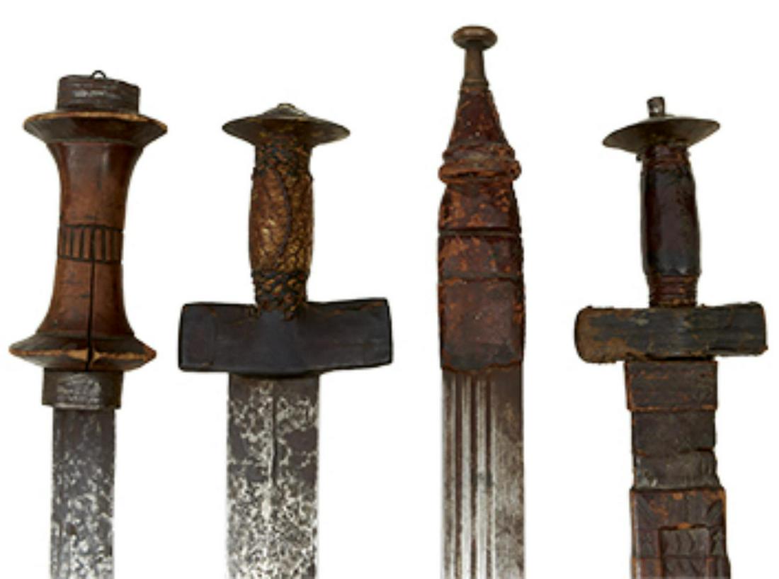Four African Swords, The First, Takouba, 76.5cm Blade In The European ...