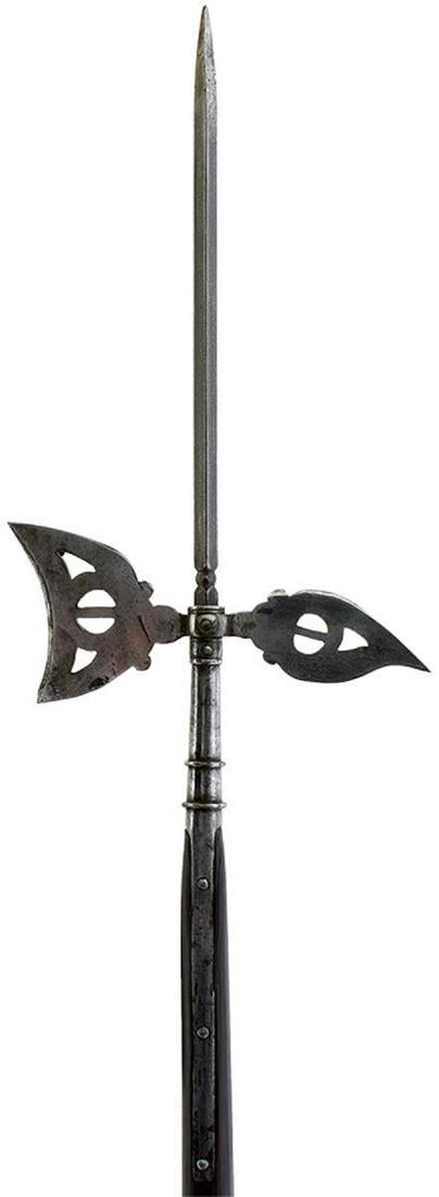 A Mid 18th Century English Royal Artillery Sergeant's Halberd, 41cm ...